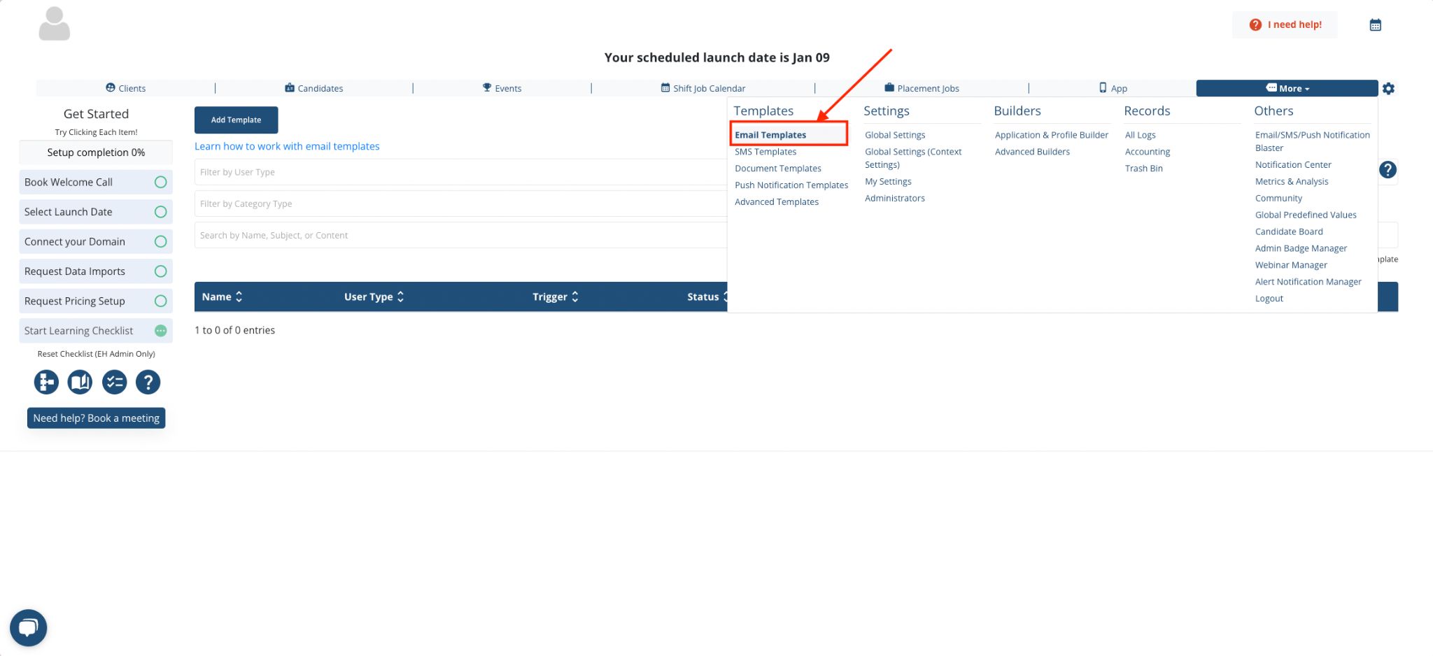 Secure password workflow
