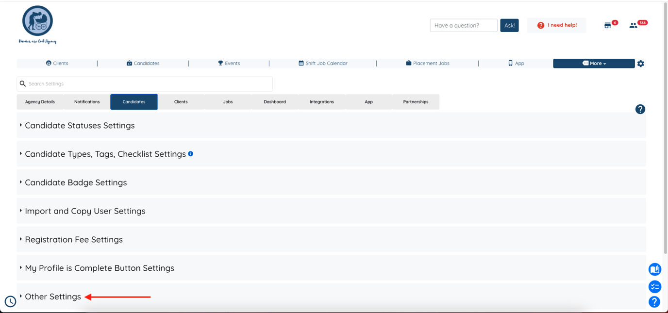 How to hide 'my matches' from the candidate profile.