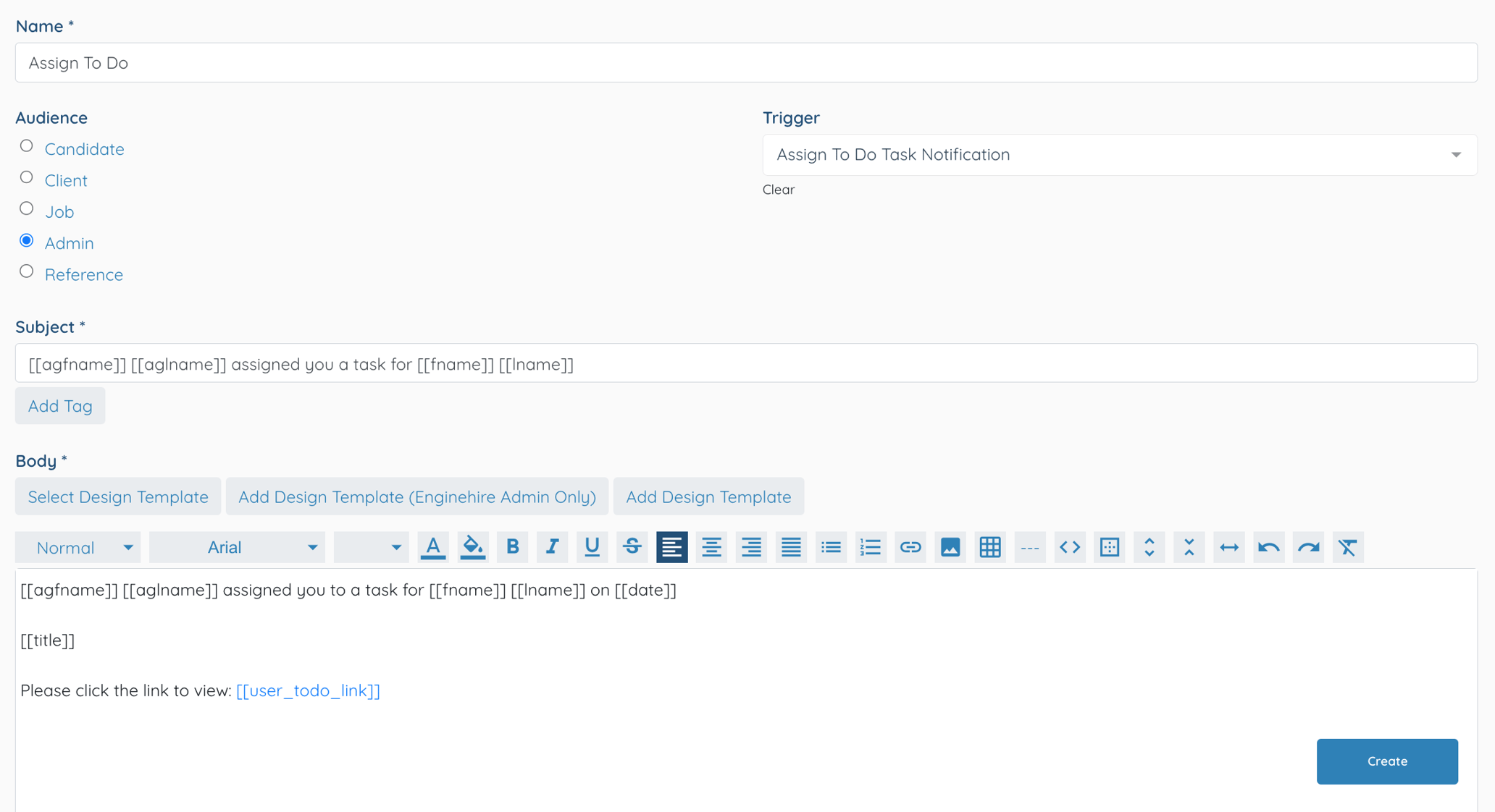 Create a Customized Admin To Do Email Notification