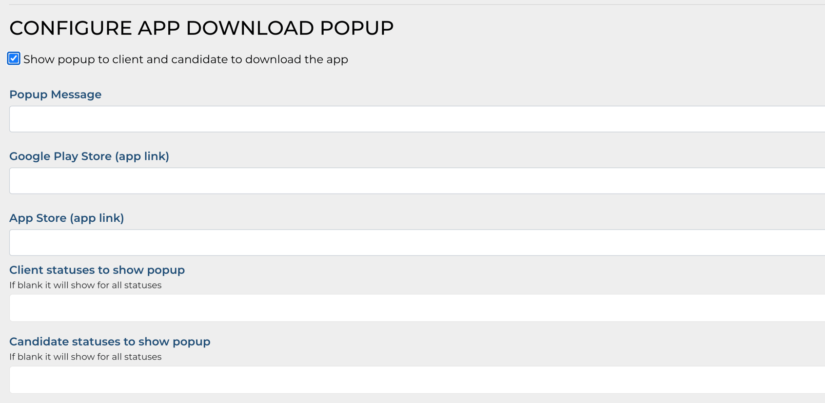 Advertise Your App & Find App URL