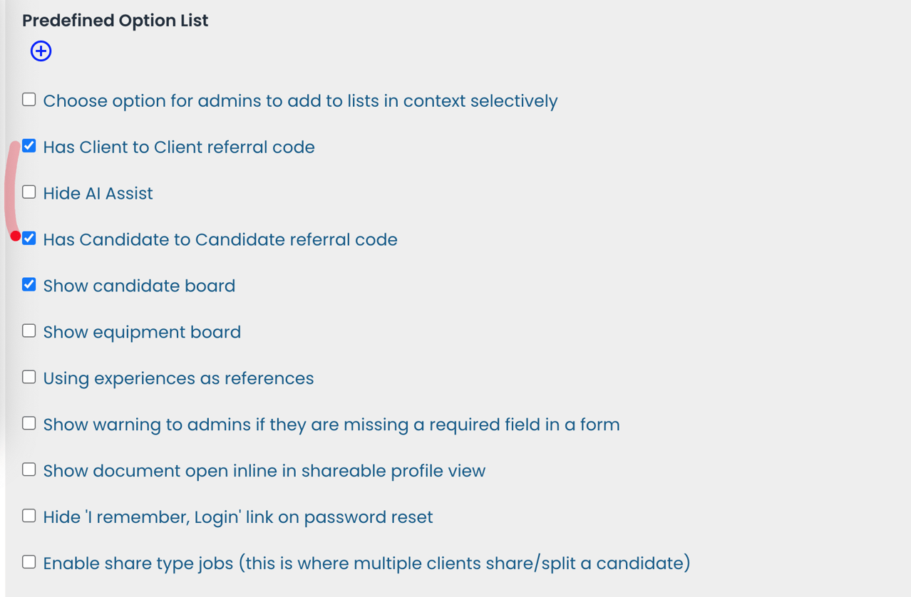 Referral Codes For Clients And Candidates