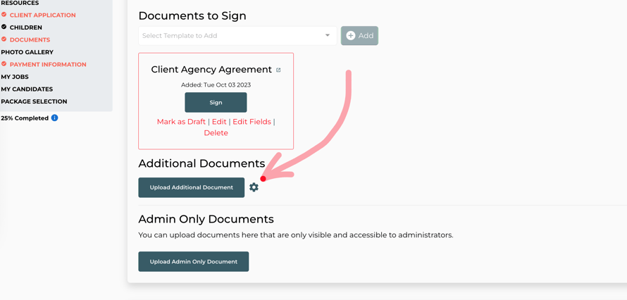 Control And Use The Option To Remove "Upload Additional Documents" For ...