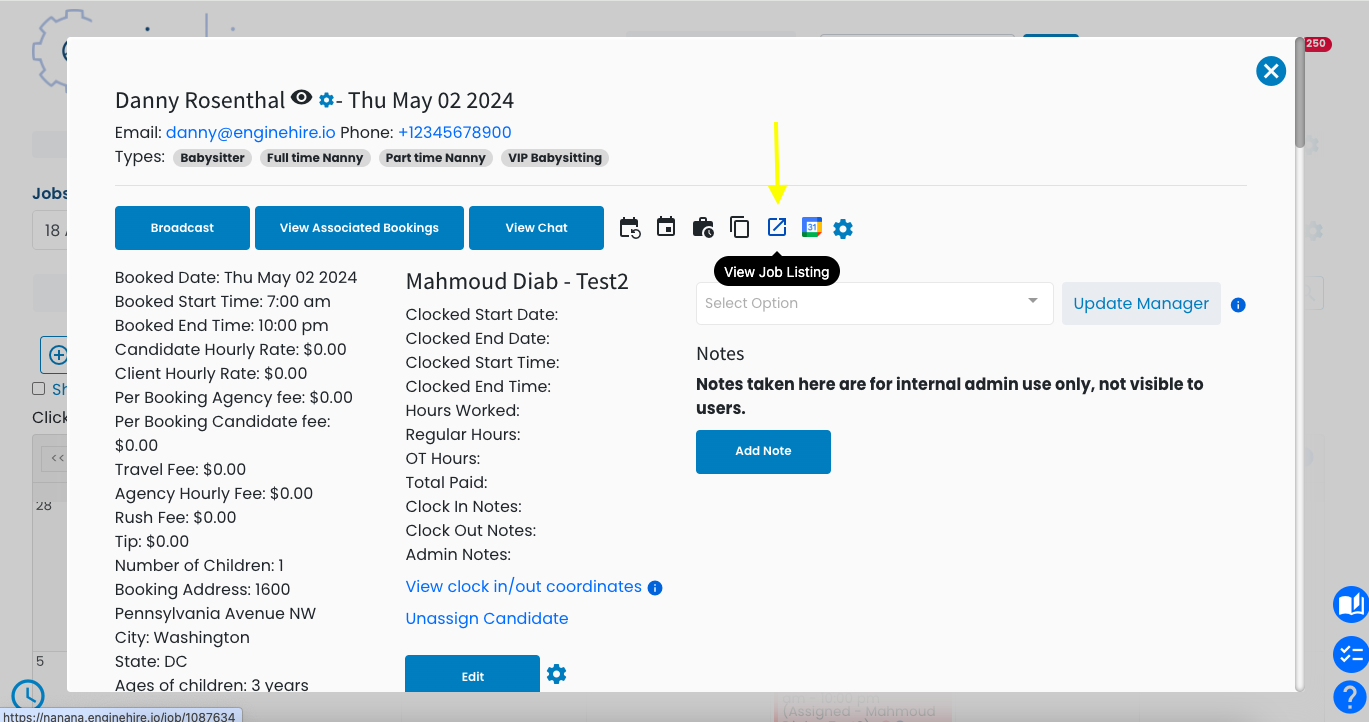 How to adjust the fields that show to a candidate in a shift job listing