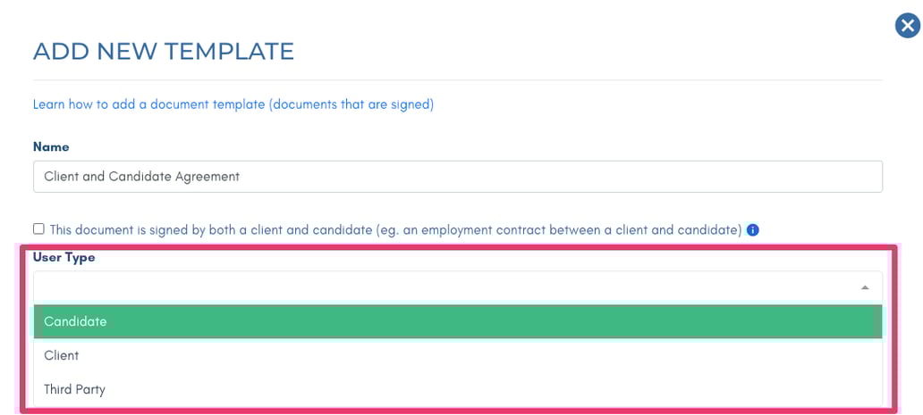How to create a Document Template (signable document). Add Fillable Fields.