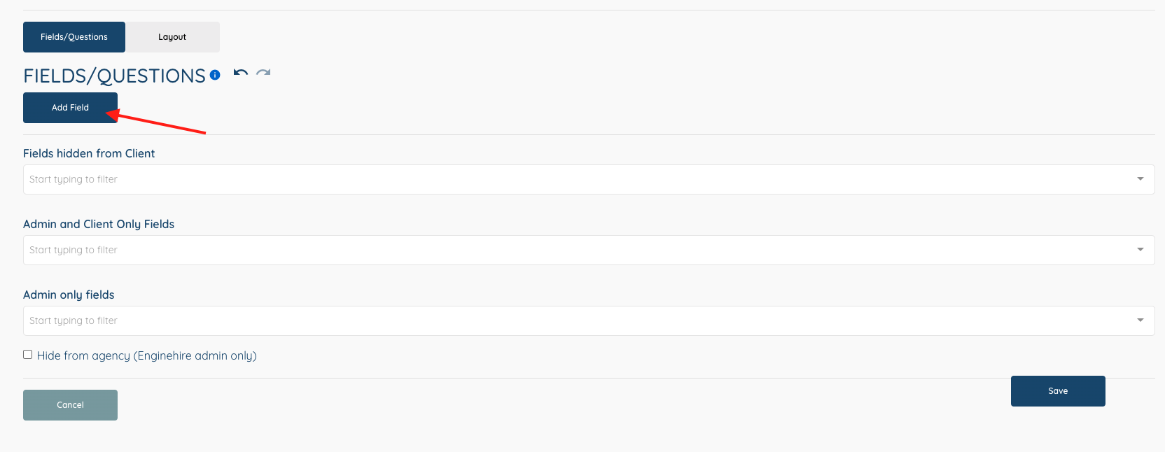 How to create a dynamic field remark?