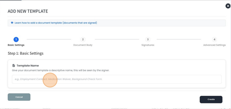 How to create a Document Template (signable document). Add Fillable Fields.