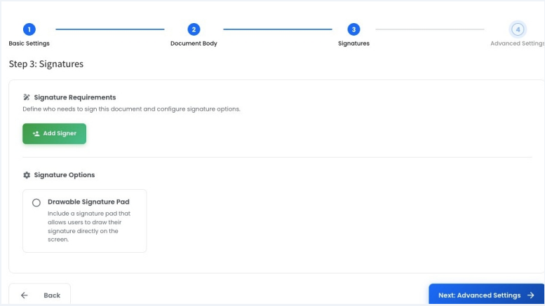 How to create a Document Template (signable document). Add Fillable Fields.