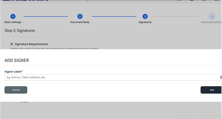 How to create a Document Template (signable document). Add Fillable Fields.