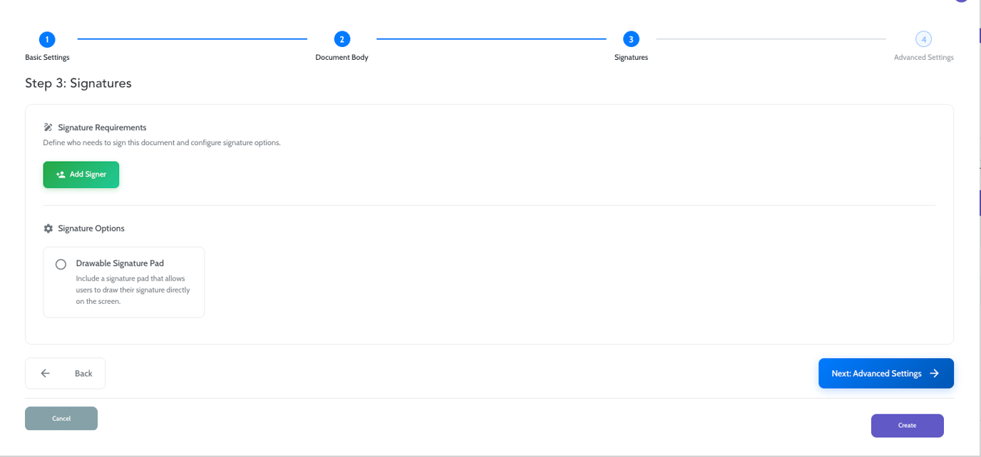 How to create a Document Template (signable document). Add Fillable Fields.