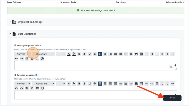How to create a Document Template (signable document). Add Fillable Fields.