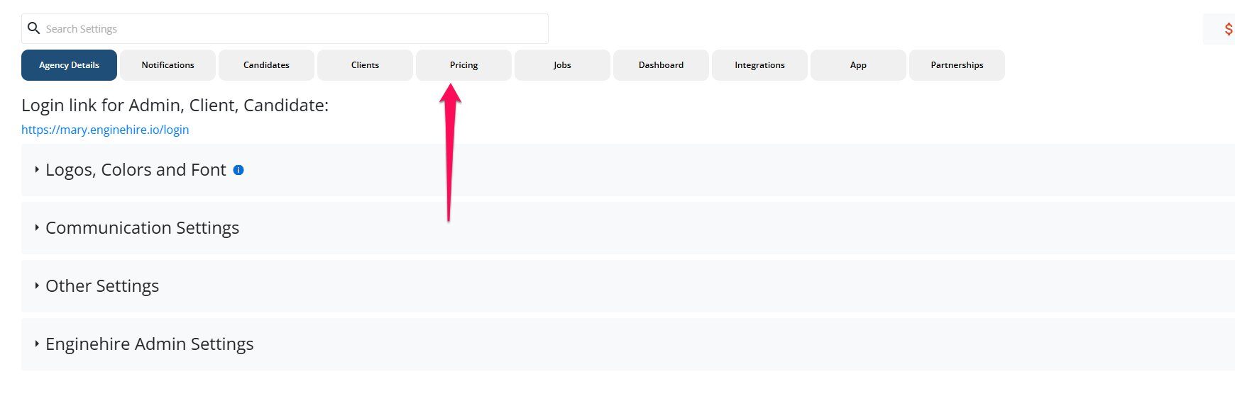 Customize pricing labels based on shift fields