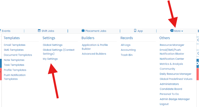 How to update admin availability