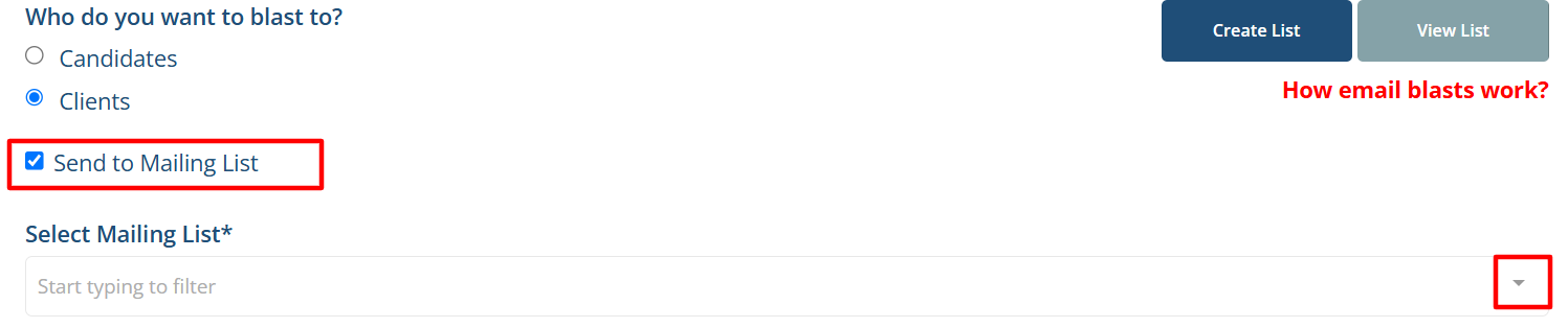 How To Send An Email Blast