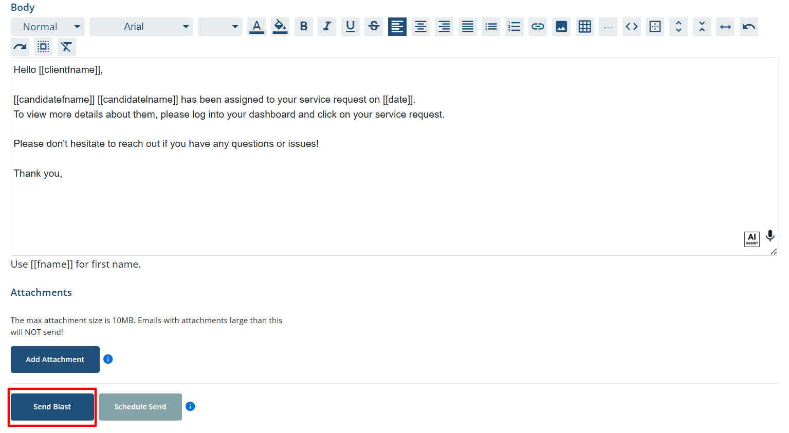 How To Send An Email Blast