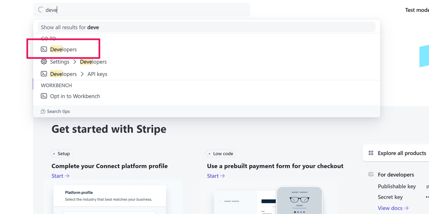 How To Get and Use Stripe API Keys