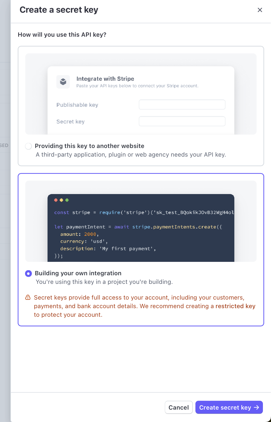 How To Get and Use Stripe API Keys