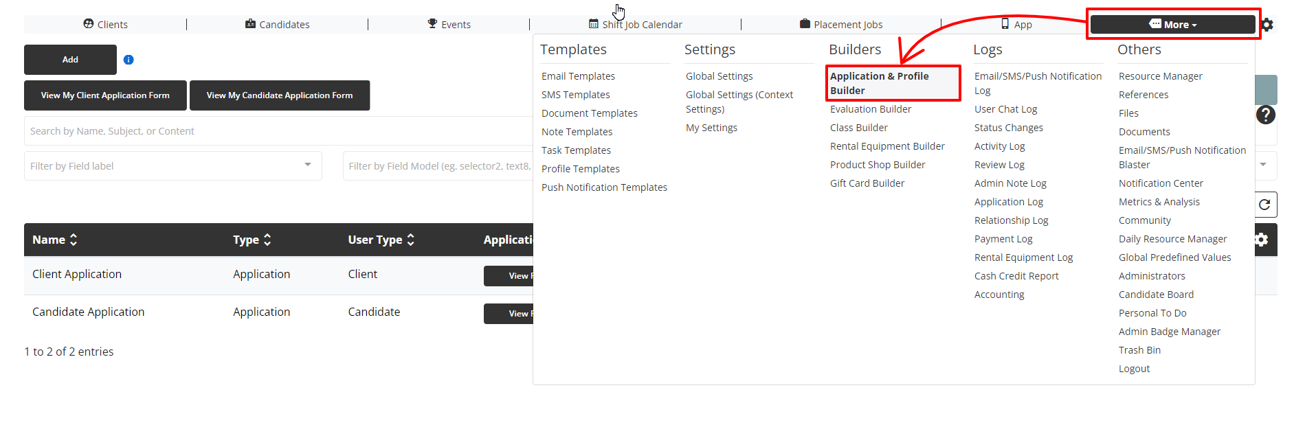 How to get notified when an application form is submitted