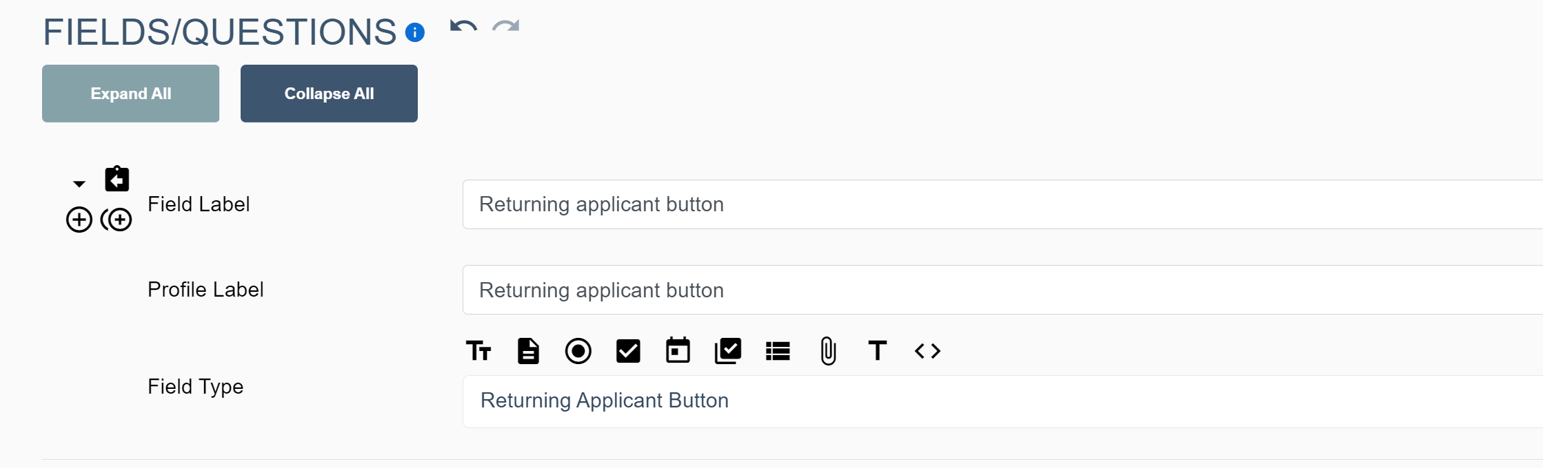 Allow Returning Applicants And Application Started to Resubmit