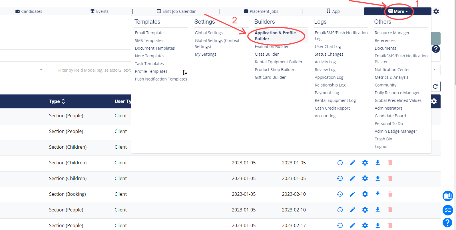Customizing Reference Check Questions: Tailoring Questions for Specific User Types