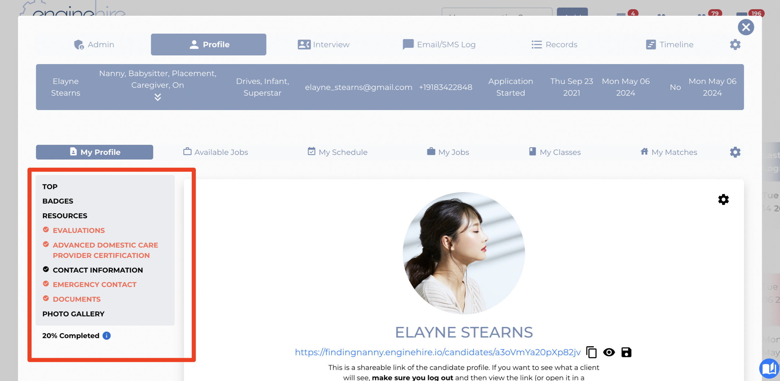 How to set the color of the text and background of the left side ...
