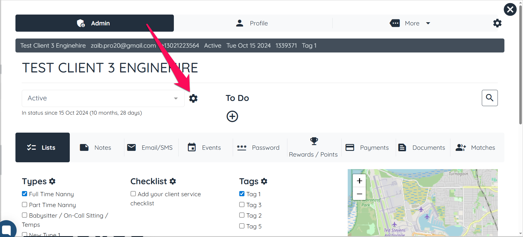 How to Add a New Client/Candidate Status