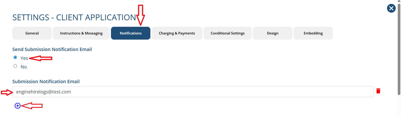 How to set which email address gets notified when a candidate/client ...
